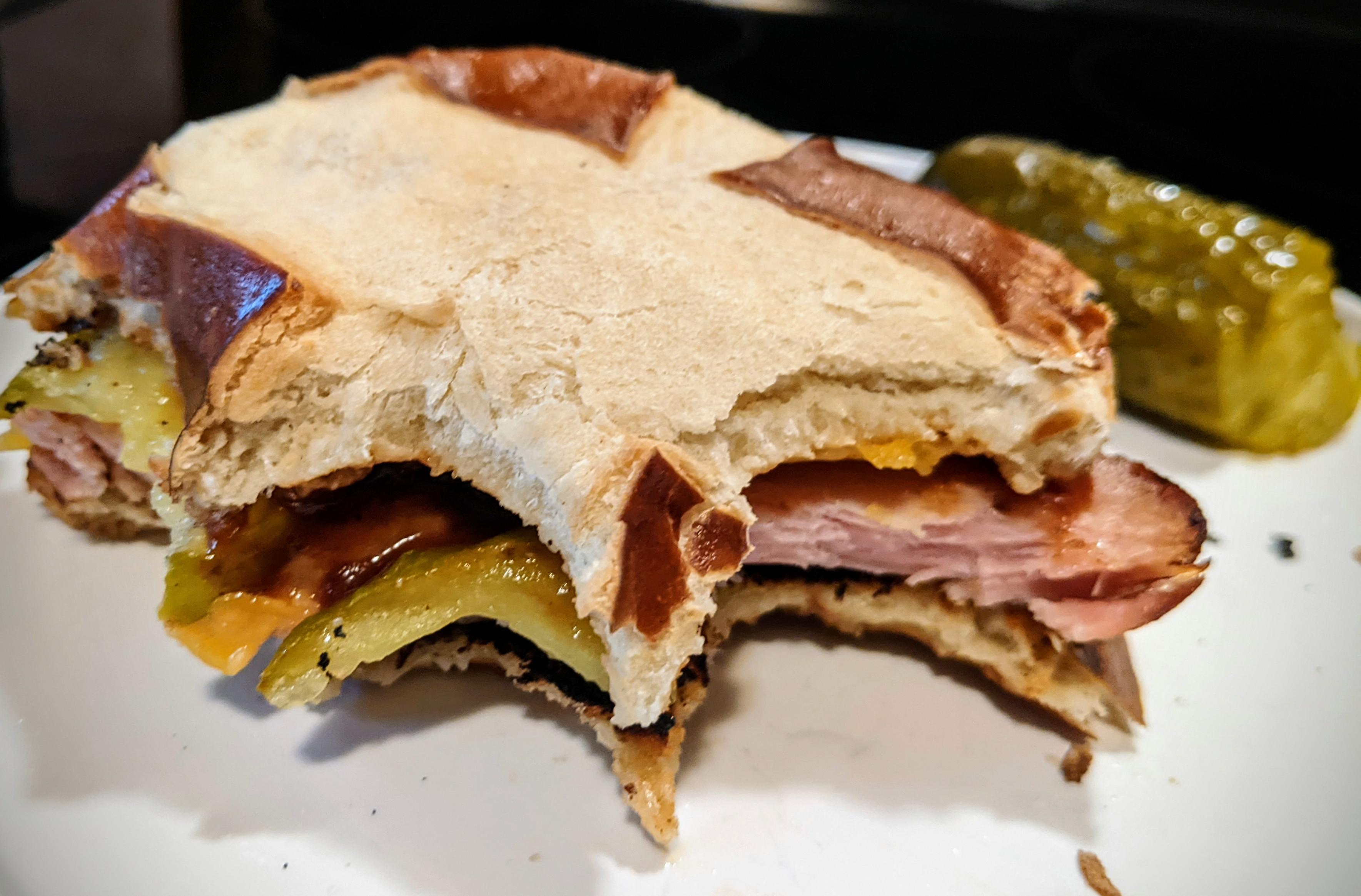 Ham and Chee with Pickles | Scrolller