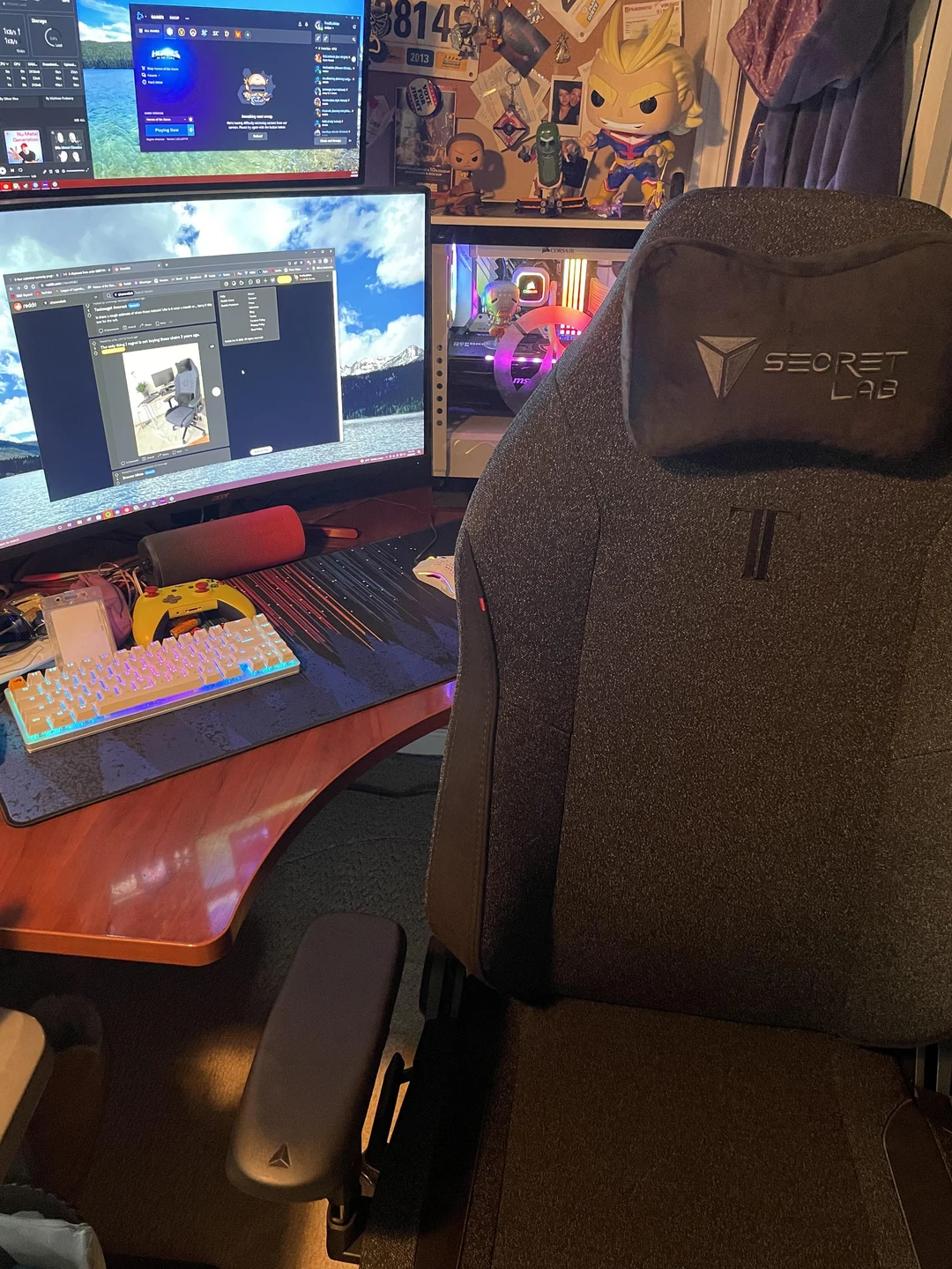 Finally got my Secret Lab chair. | Scrolller