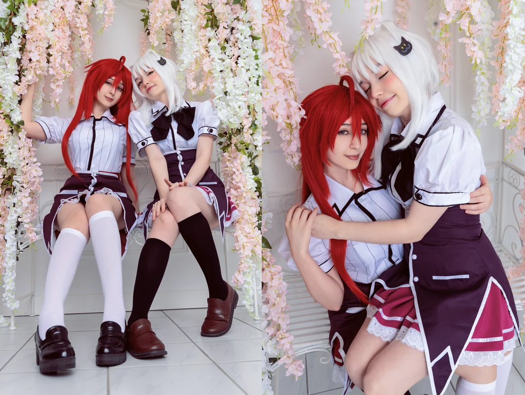 Koneko and Rias by Murrning_Glow and Gumiho | Scrolller