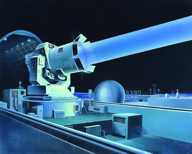 Soviet Terra-3 Ground-Based Laser concept art | Scrolller