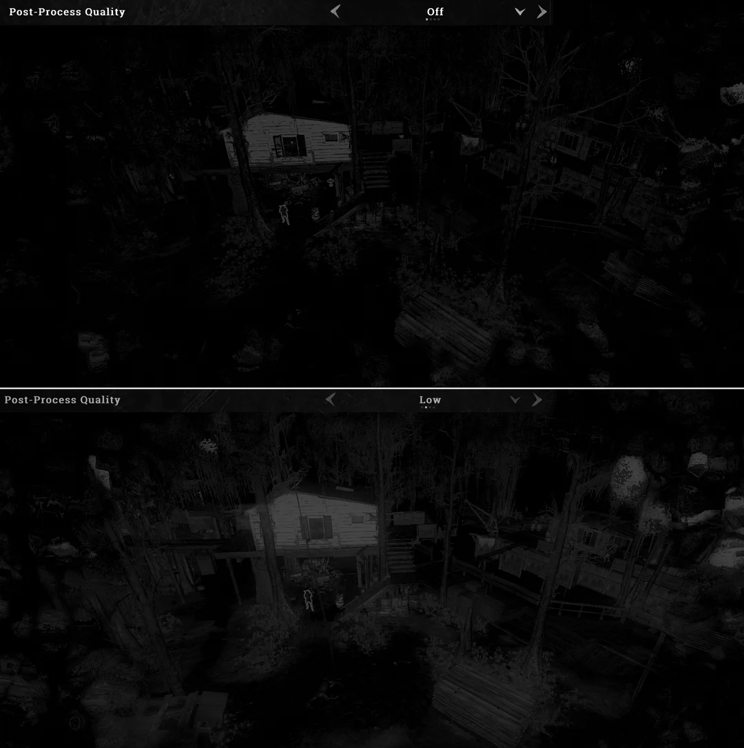PSA: Post-Process Quality massively affects visibility with the stalker bug (all other settings ...