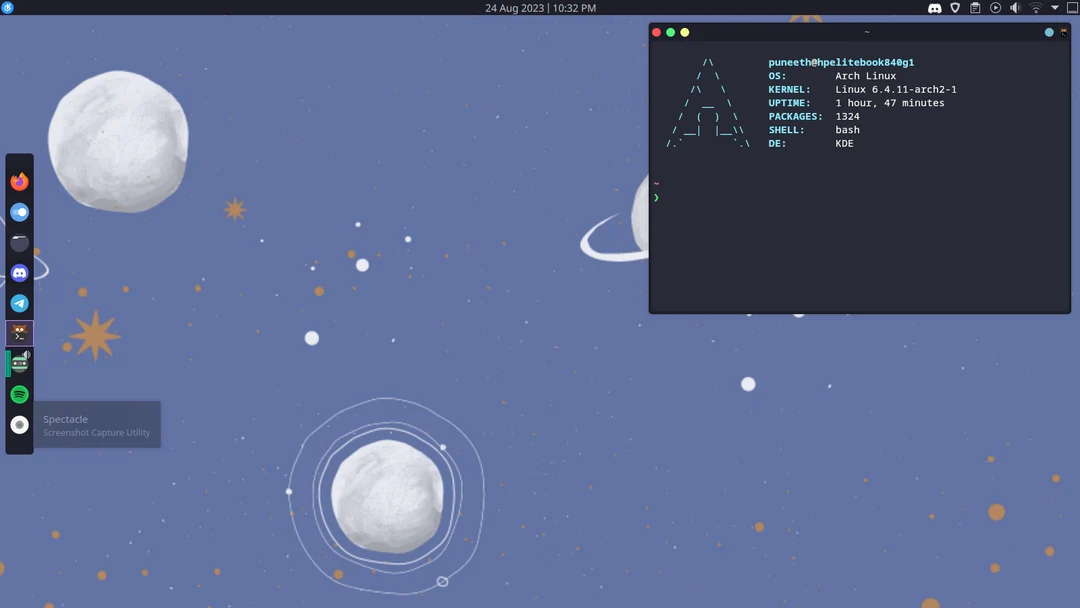 [KDE Plasma] simple dracula | Scrolller