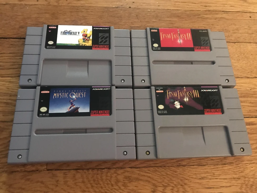 Finally completed my SNES Final Fantasy Collection with FFV. | Scrolller