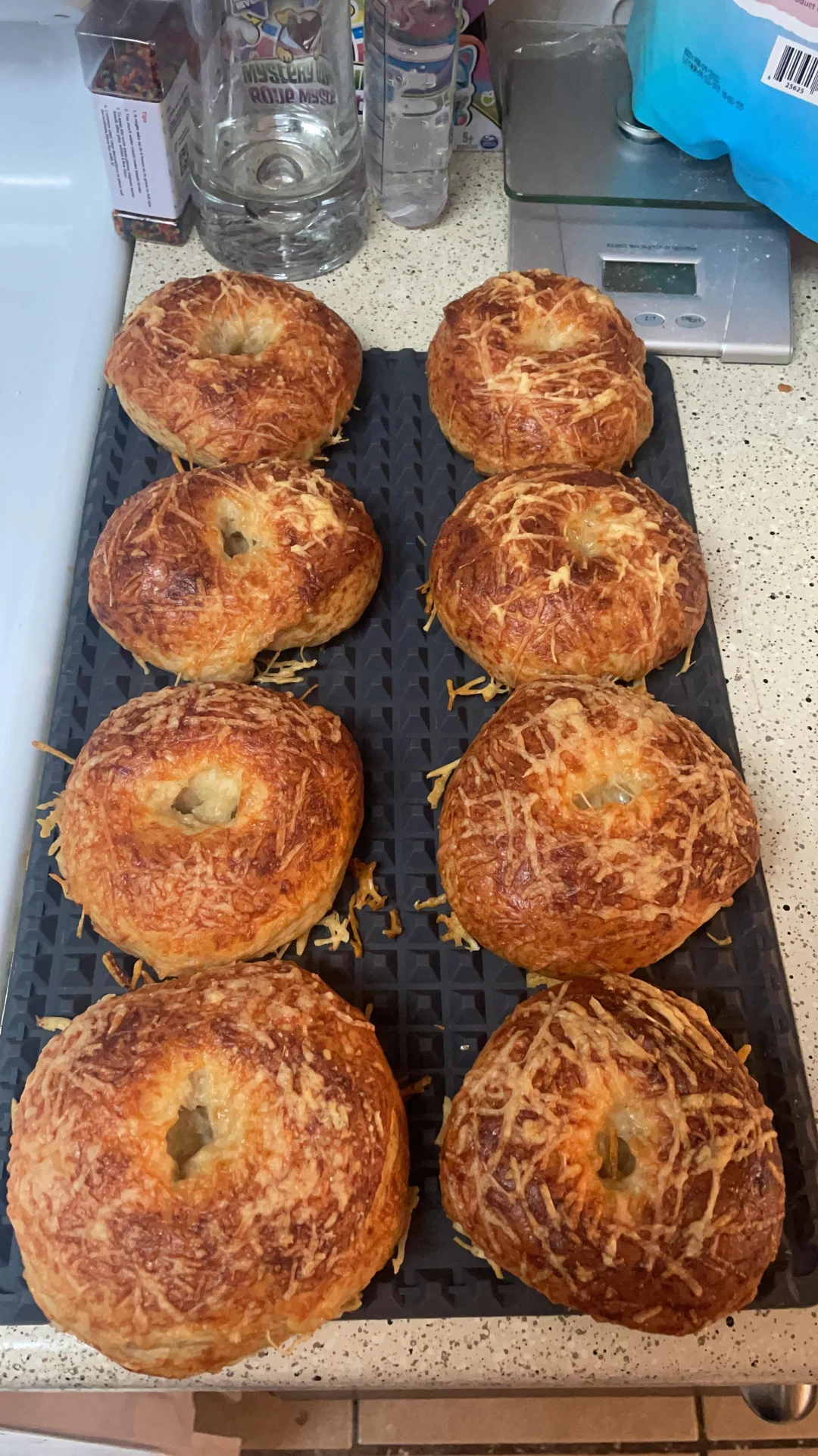 Finally worked up courage to post here! Parmesan bagels! | Scrolller