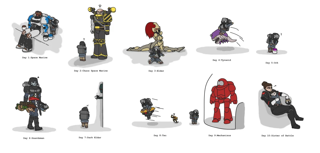 10 days of 40 days of 40k | Scrolller