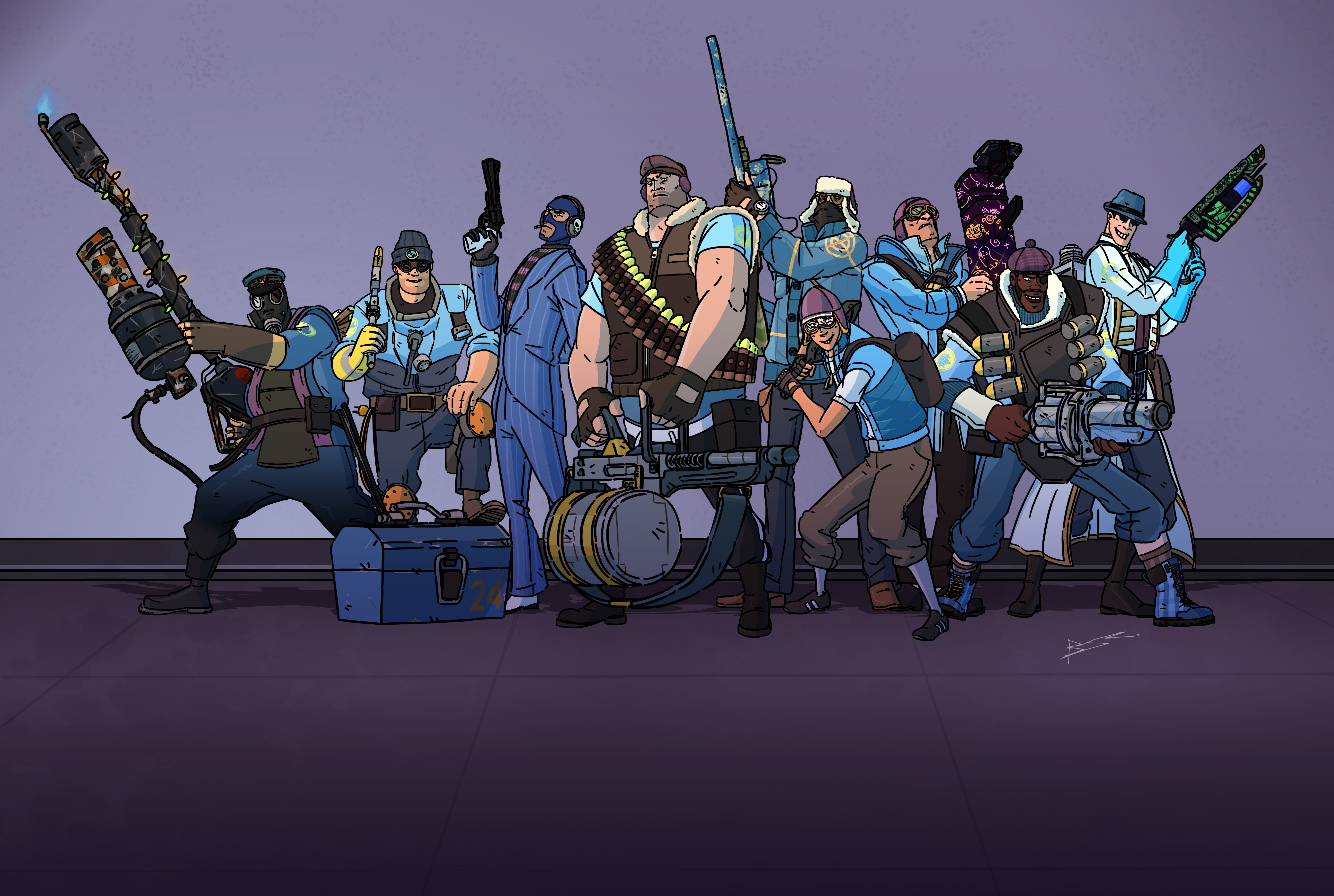 All my loadouts, but drawn | Scrolller