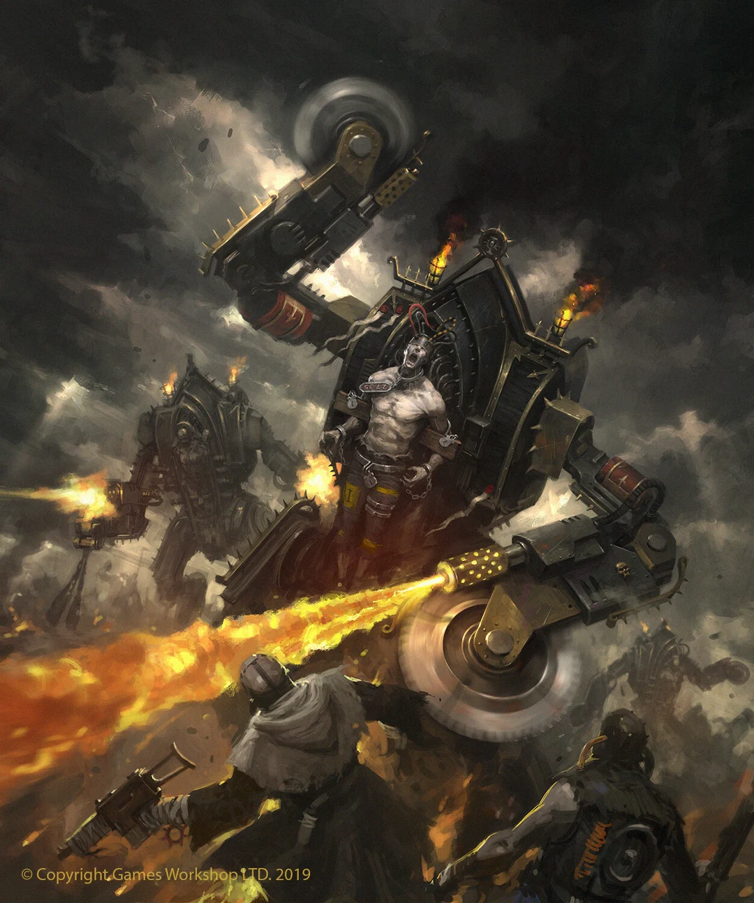 Sisters Of Battle Penitent Engine By Jaime Martínez Scrolller 5781
