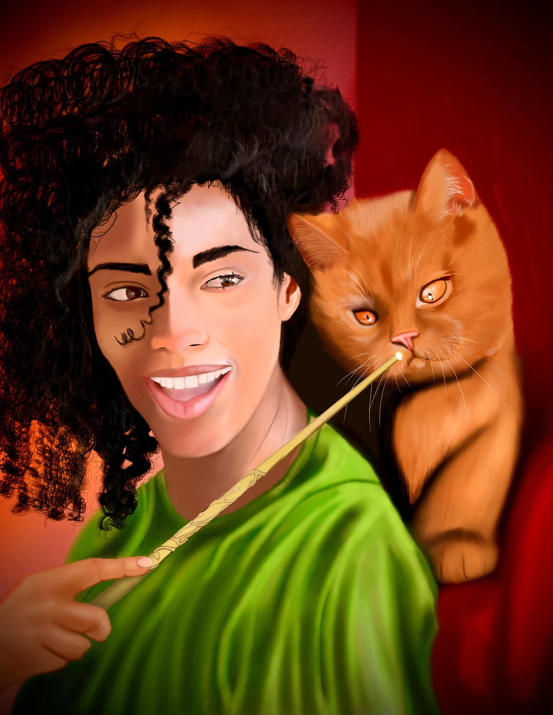 Curious Crookshanks by me, Arlo Sprague | Scrolller