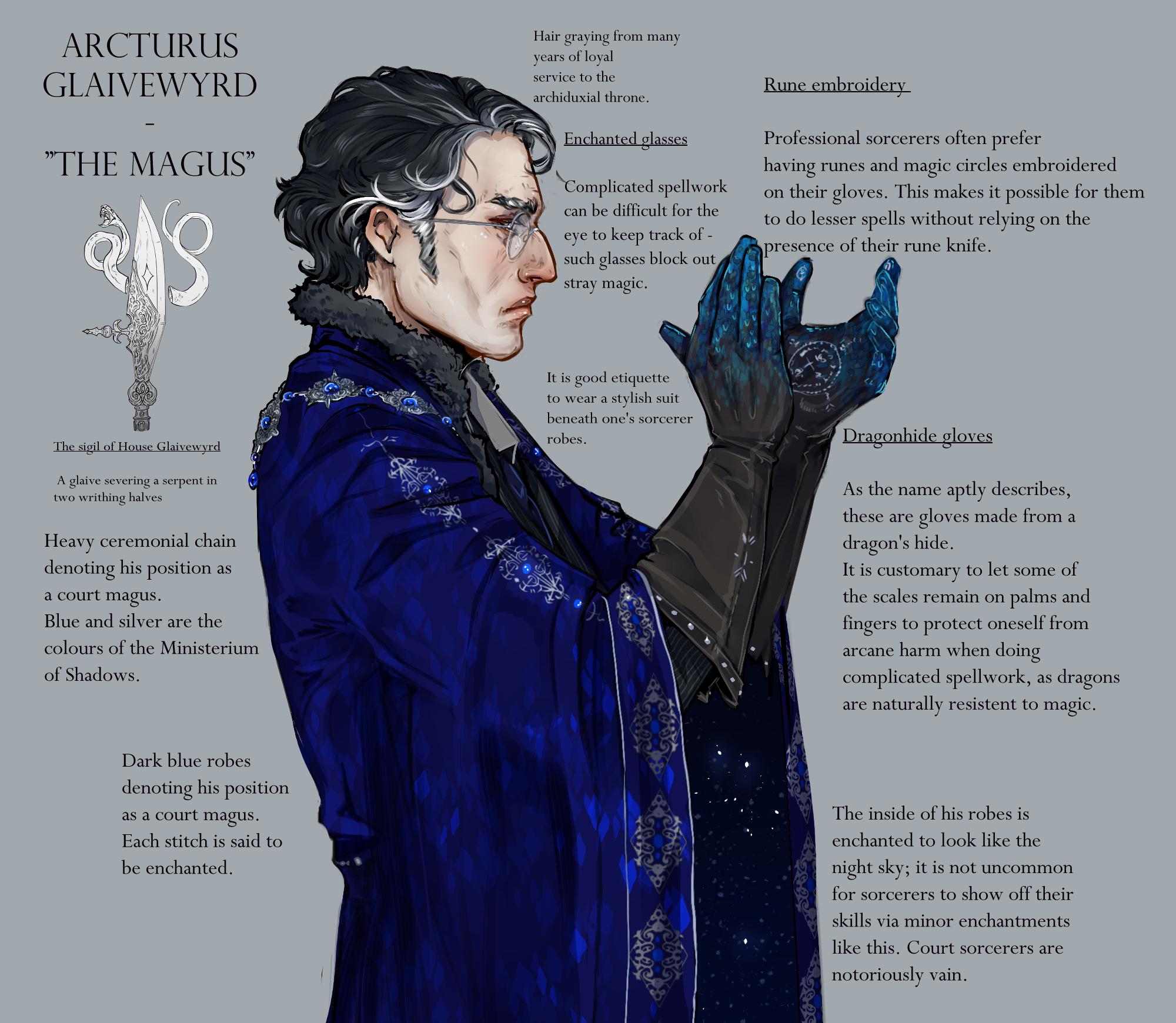 The Magus by Therese (warickaart) | Scrolller
