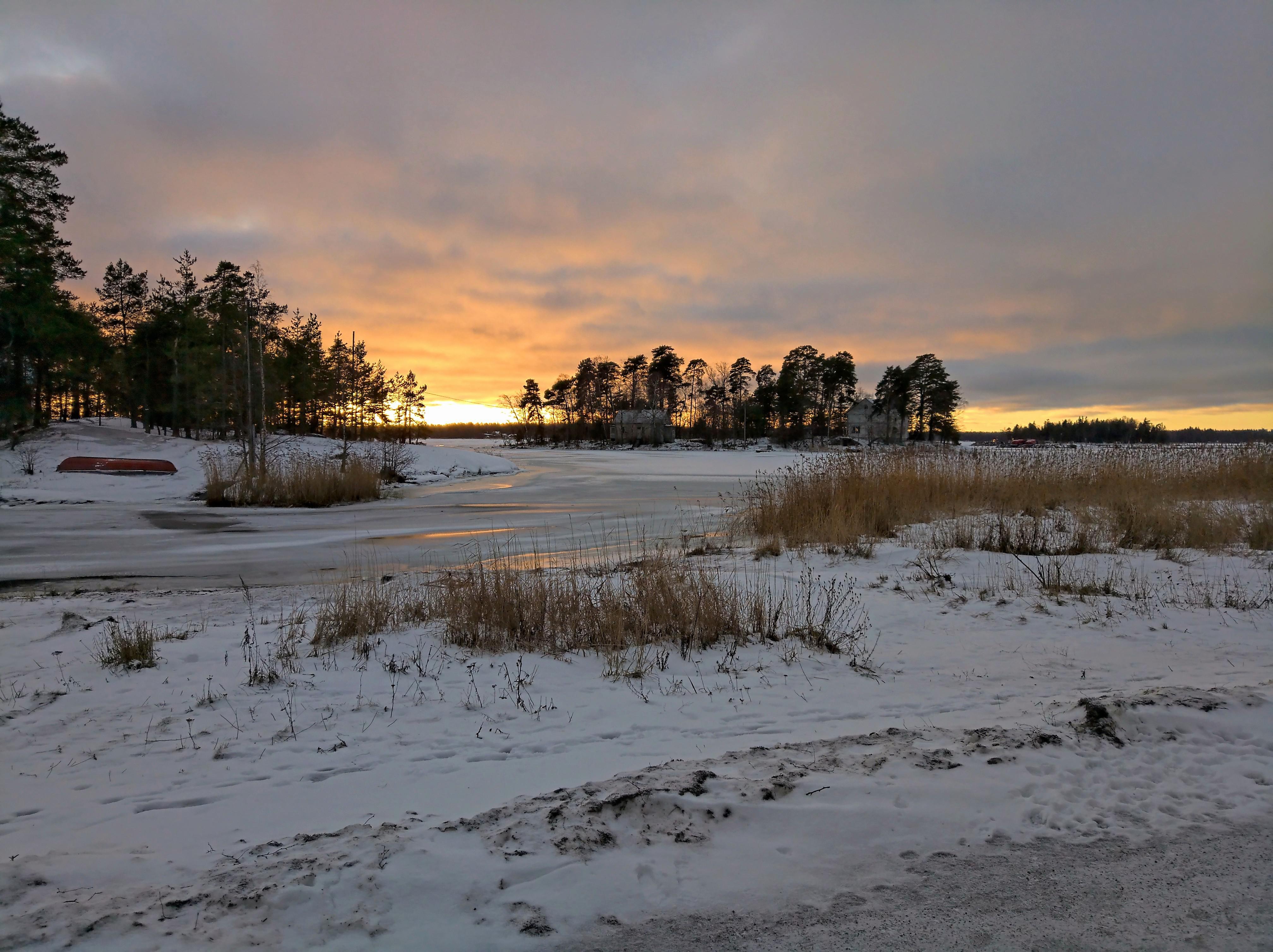 Winter Afternoon on the Baltic Sea in Southern Finland [OC] | Scrolller