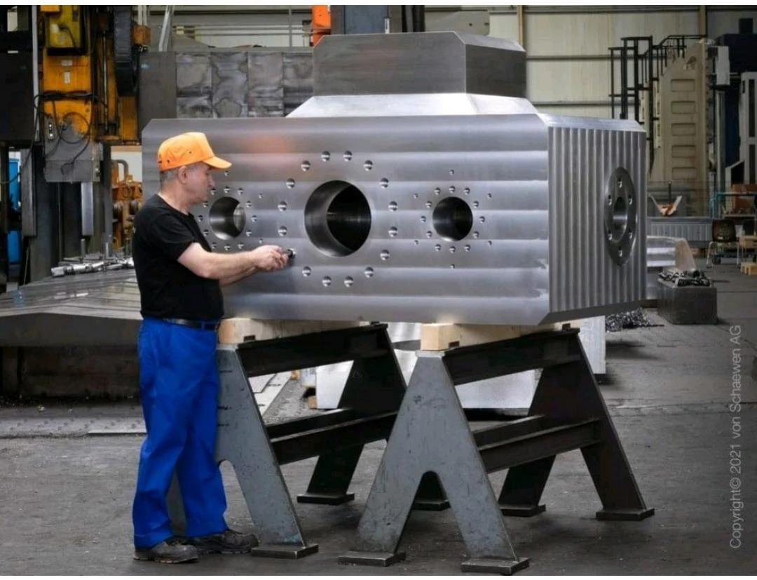 Manifold for 10,000 ton forging press. | Scrolller