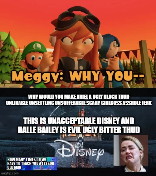 Meggy angry at disney | Scrolller