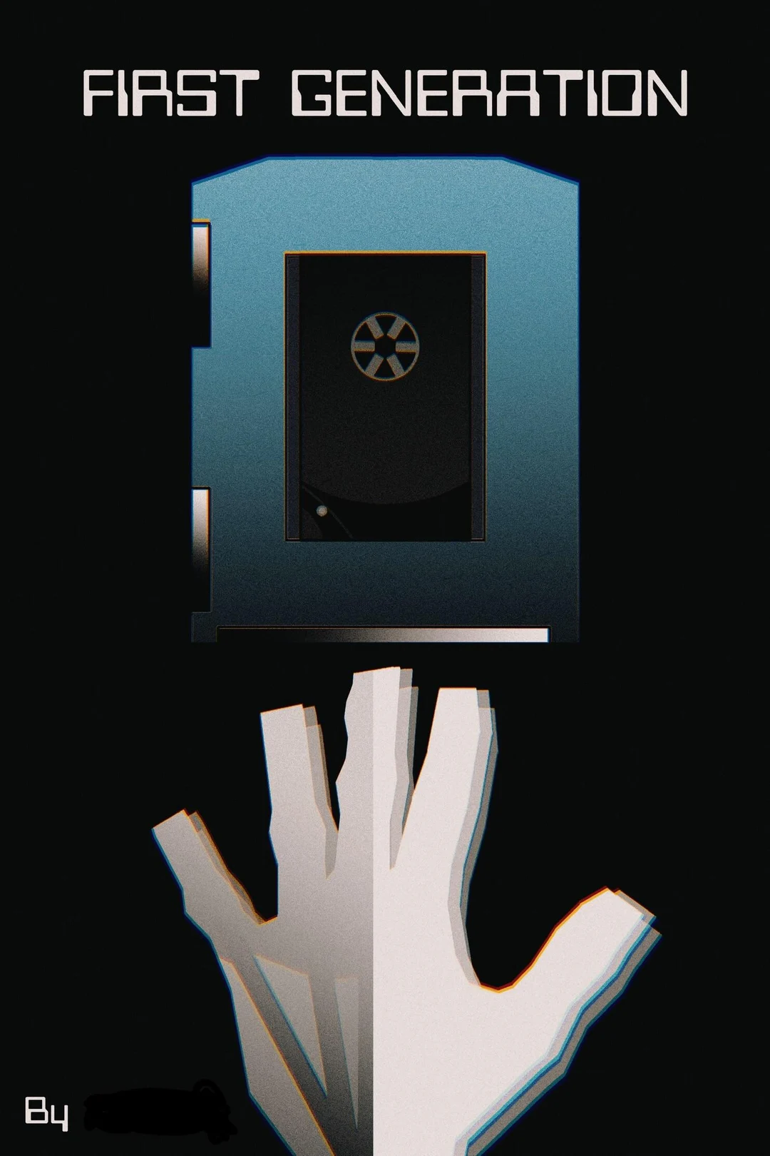 First Generation (Book Cover), TheDiscoManFromSpace, digital, 2023 | Scrolller