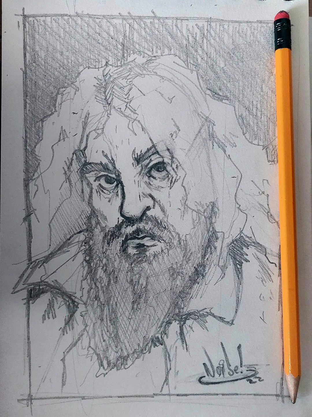 The wizard, by noise.artwork, traditional, 2022 | Scrolller