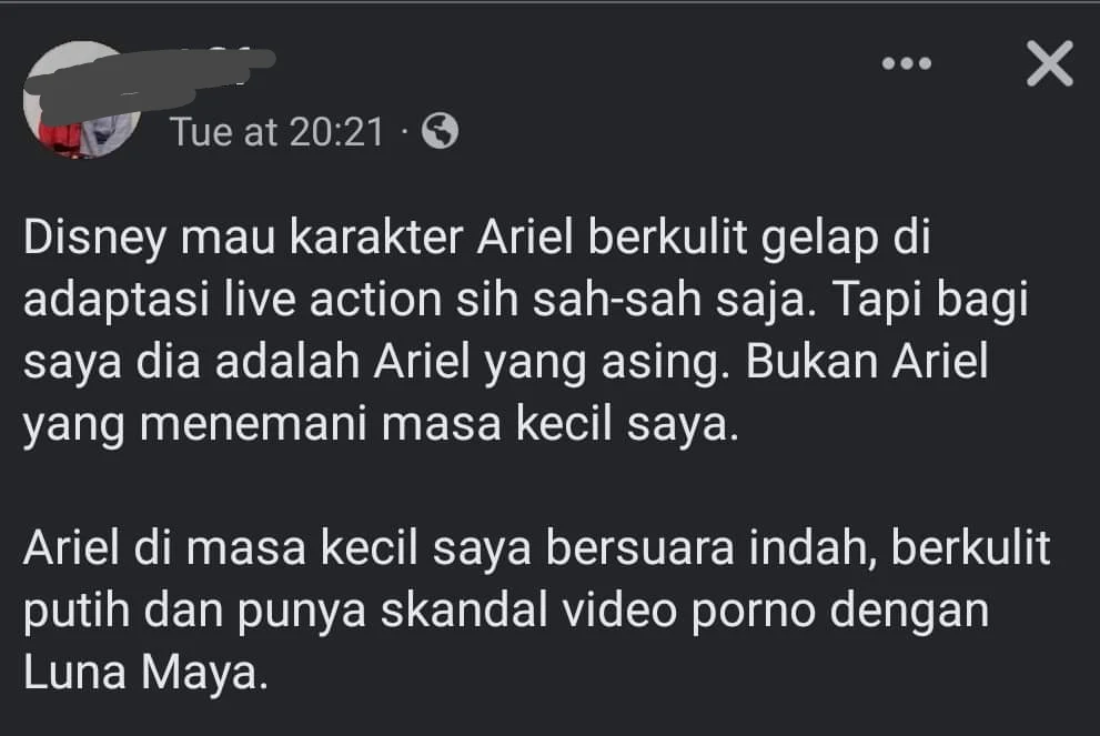 Ariel yang asing | Scrolller