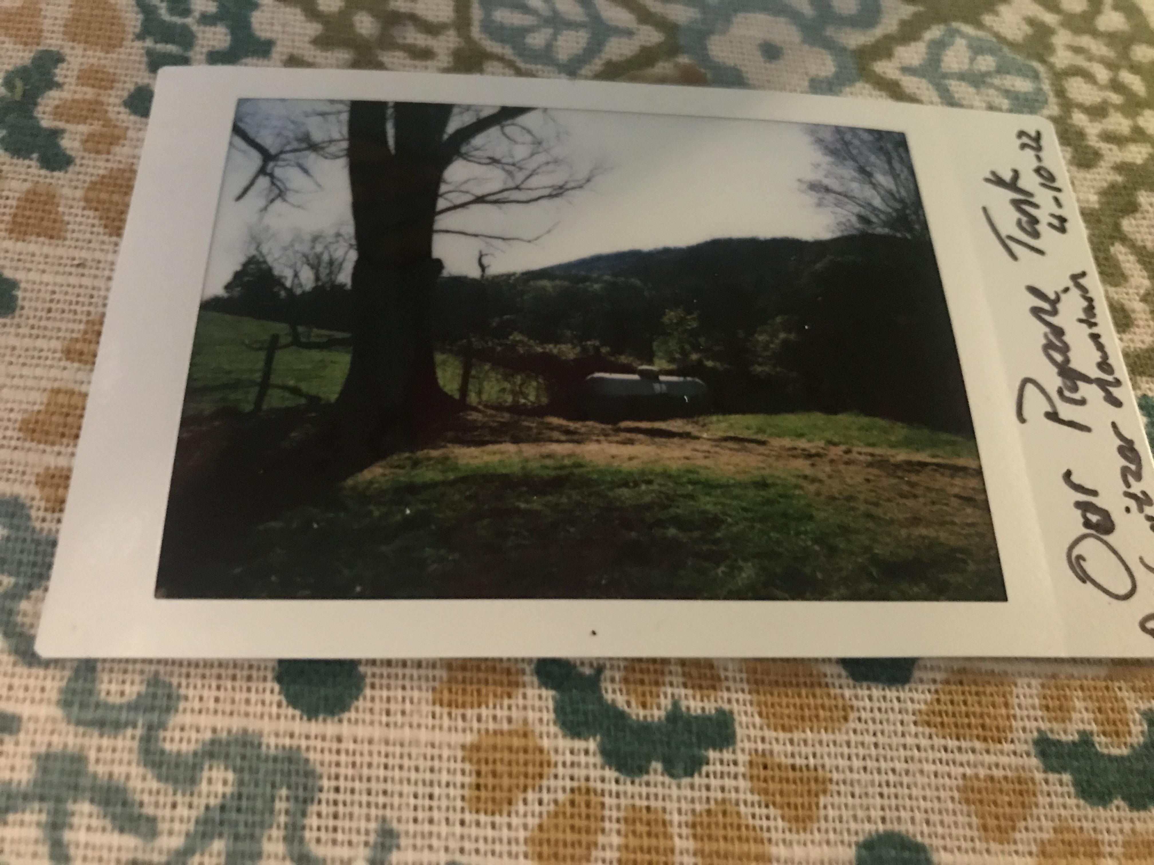 Discover more like Polaroid: My propane tank. Second shot with my first instant camera (mini 90 ...