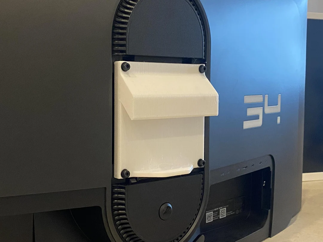 Shallow desk, needed a Low-Profile Monitor Mount! | Scrolller