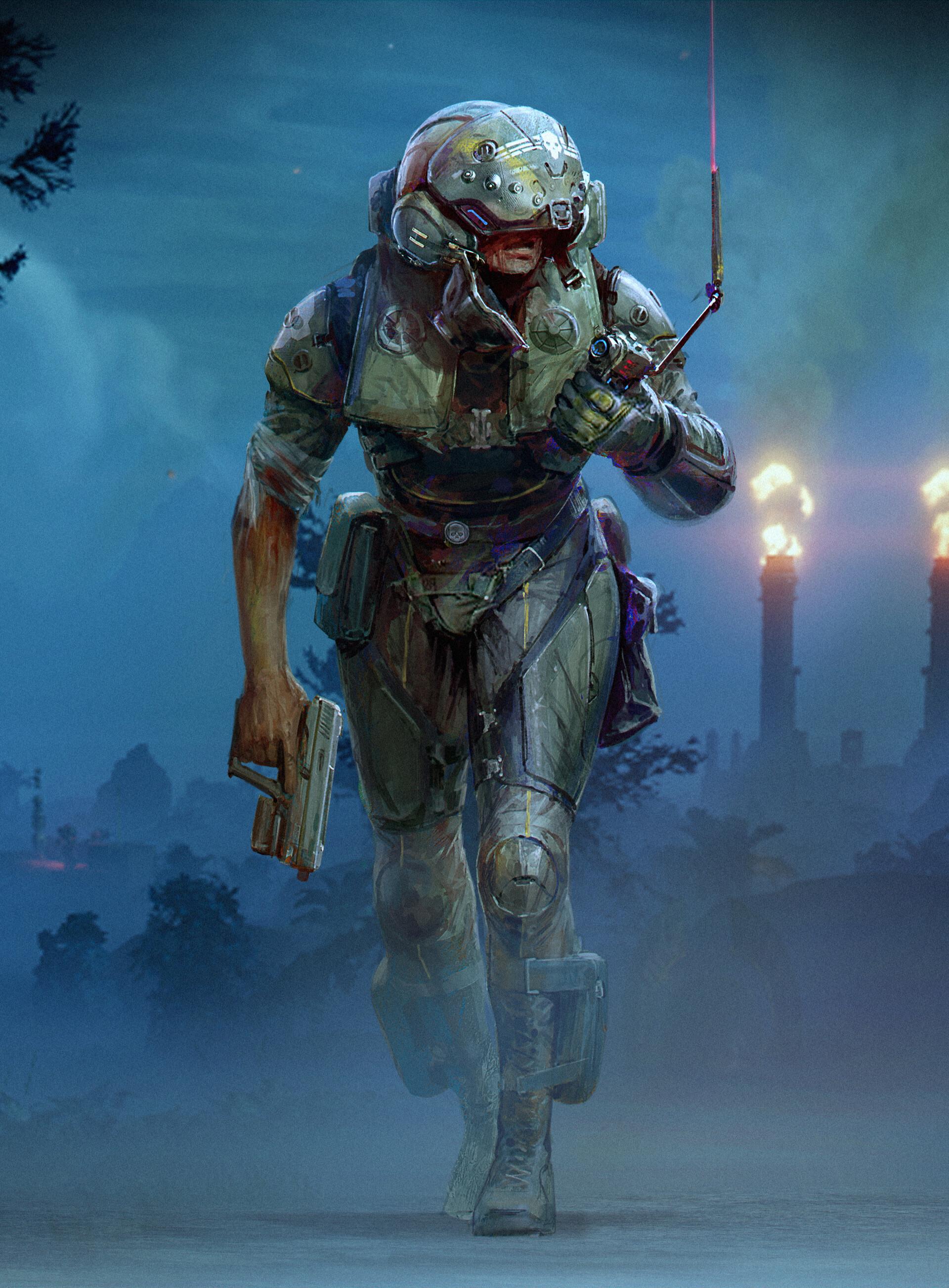 Helldivers II Fan Art - Survivors of Malevelon Creek by Nick Acuna | Scrolller