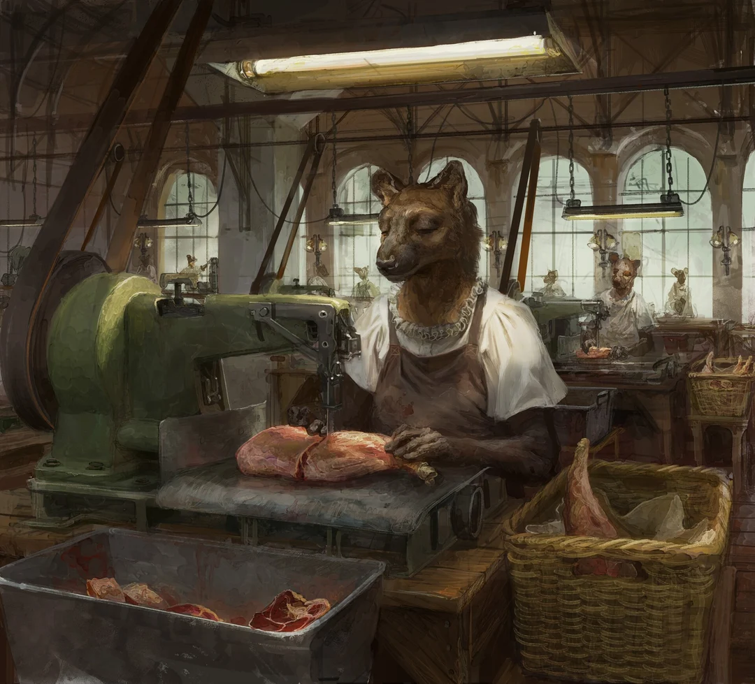 "Factory Woman" by Jean-Luc Sabourin | Scrolller