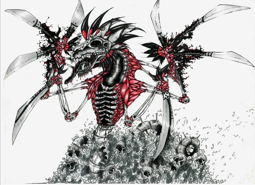 Another of my reaper drake concepts | Scrolller