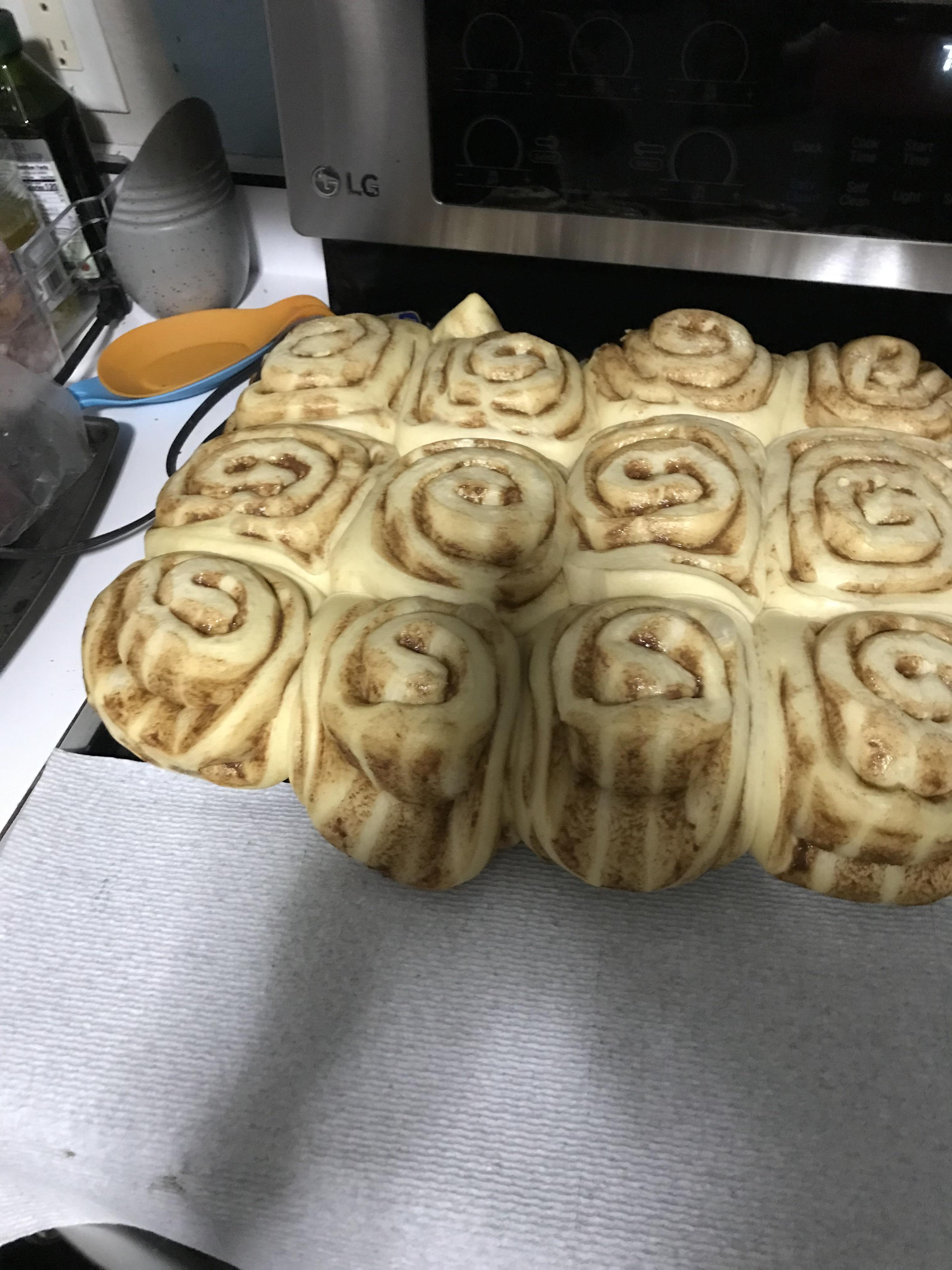 Over expanded cinnamon rolls | Scrolller