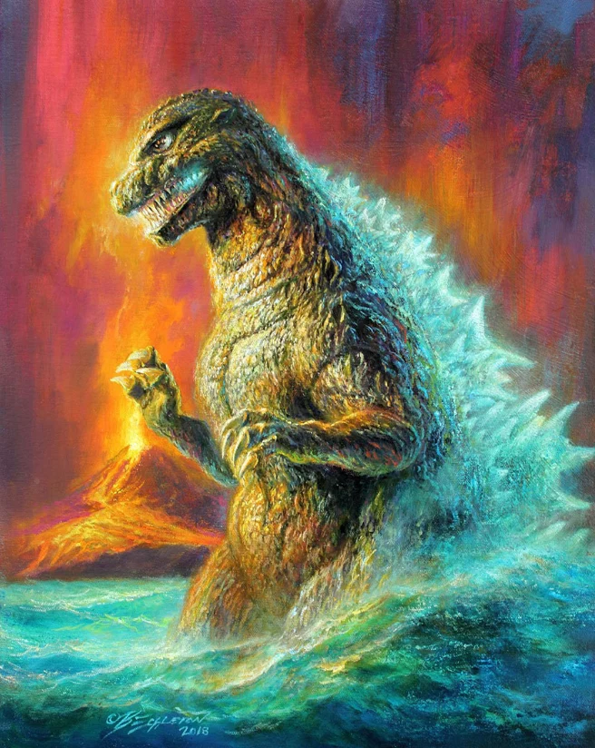 Godzilla by Bob Eggleton | Scrolller