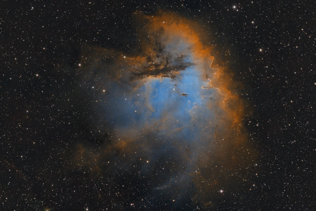 Pacman Nebula from my backyard in Phoenix, AZ using dedicated astrophotography equipment | Scrolller