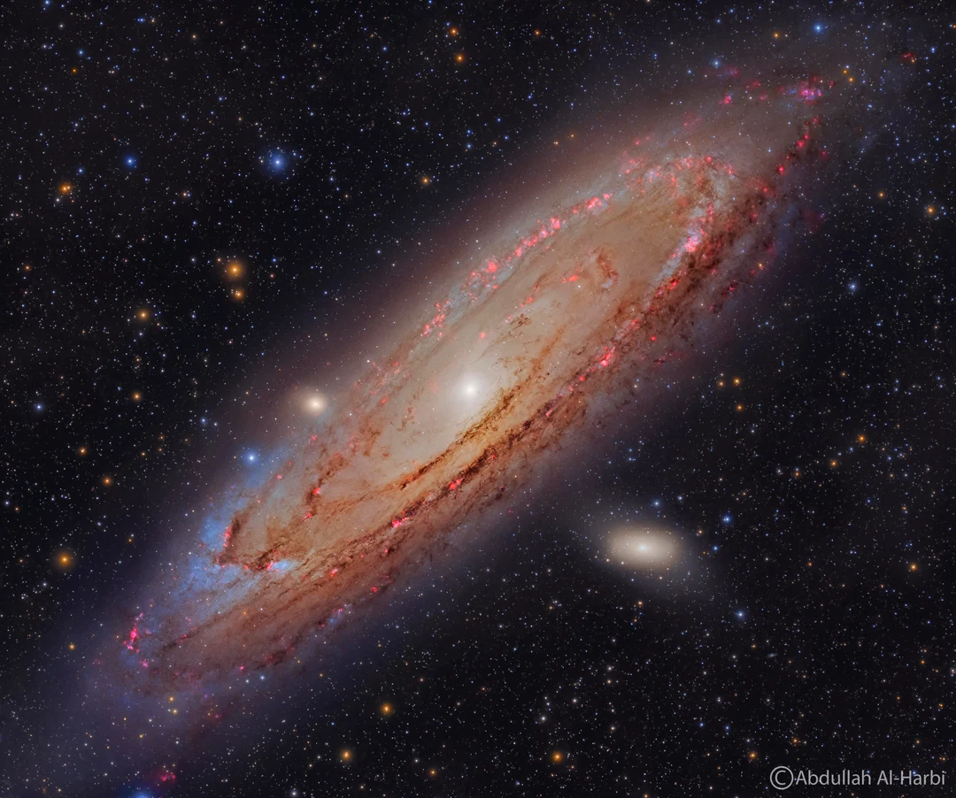 M31: The amazing Andromeda Galaxy [Image credit: Al-Harbi] | Scrolller