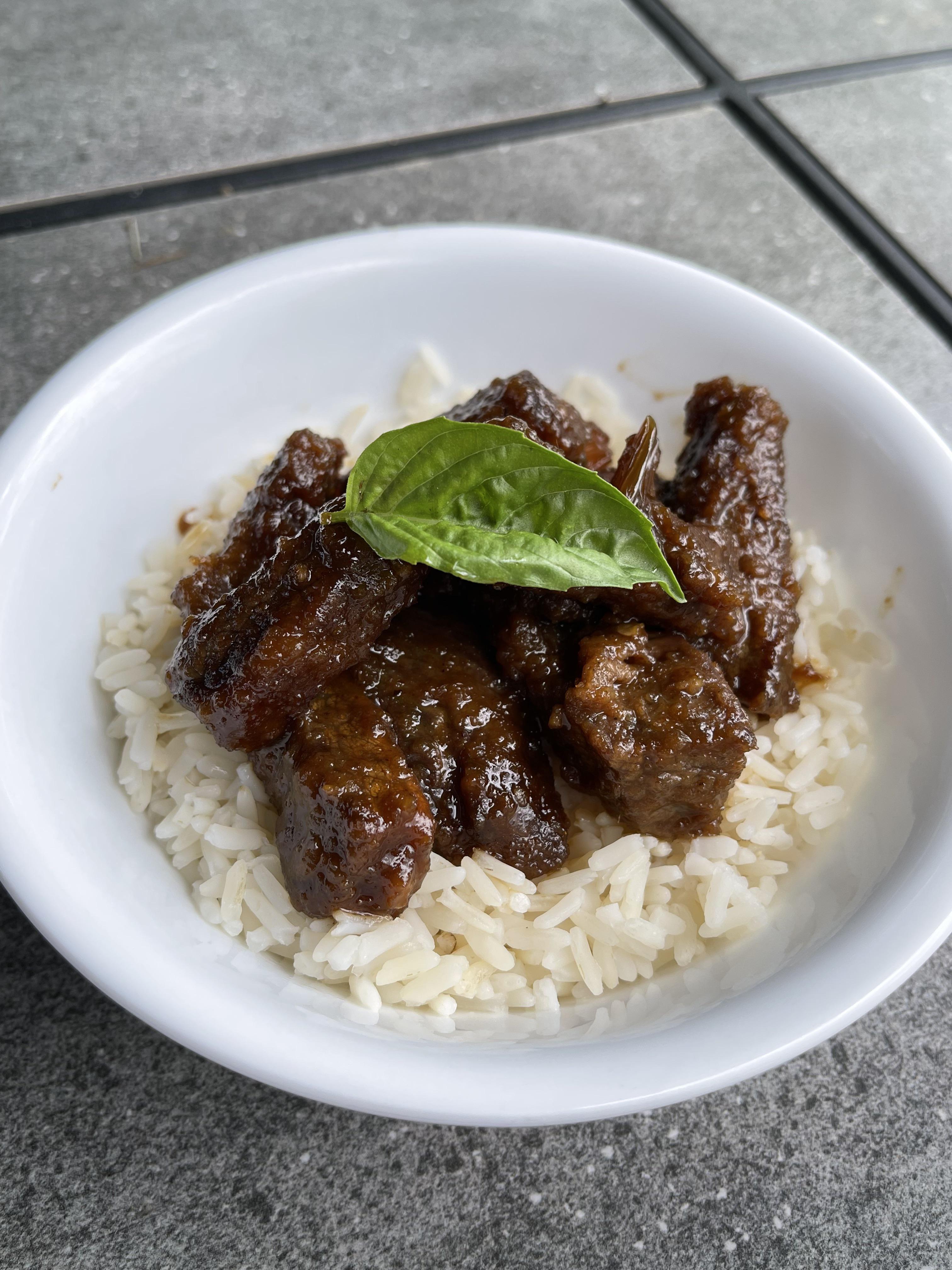 [homemade] Spicy Mongolian Beef with Rice | Scrolller