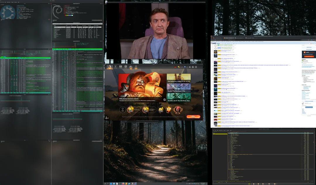 [kde] My Triple Vertical setup | Scrolller