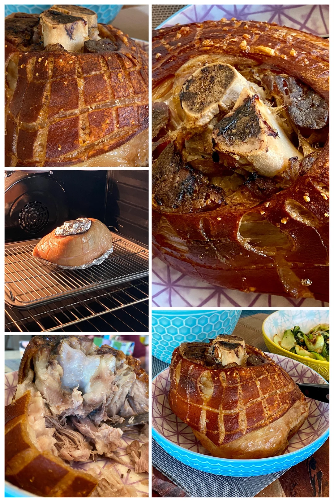 Bone-in Picnic Roast, 165F 24H, finished in Oven for crispyliscious 😅 | Scrolller