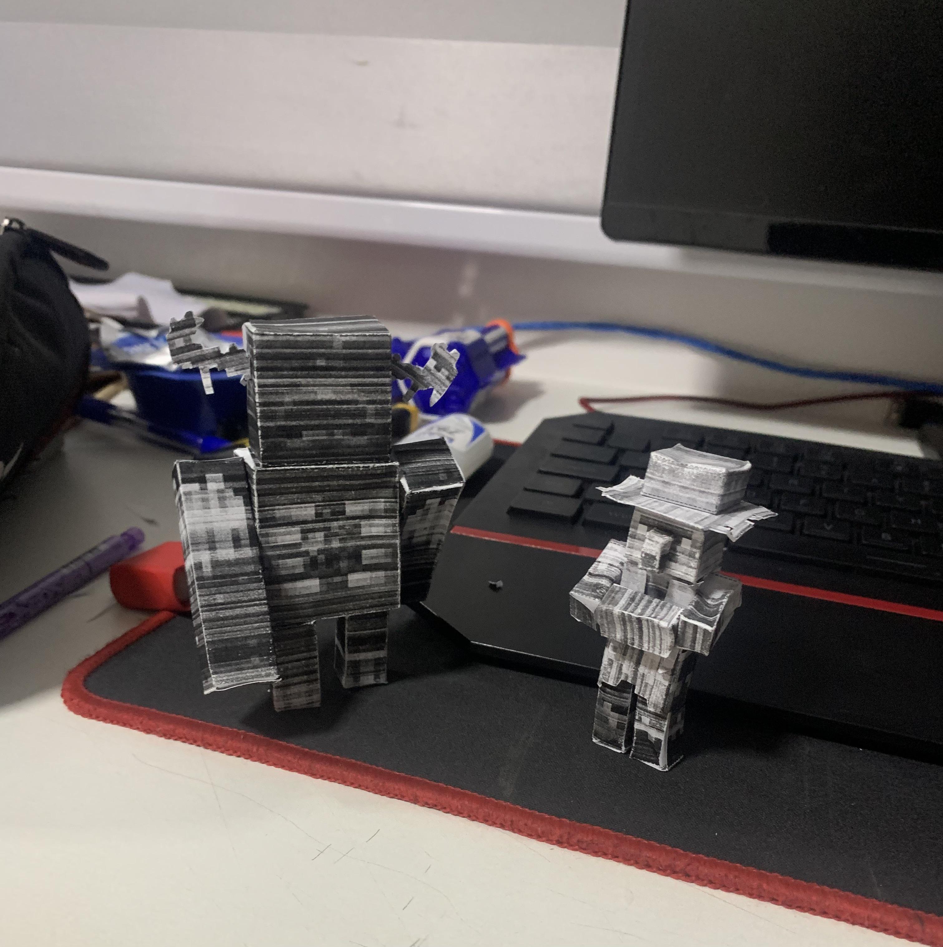 Just assembled this papercraft, I really like it | Scrolller