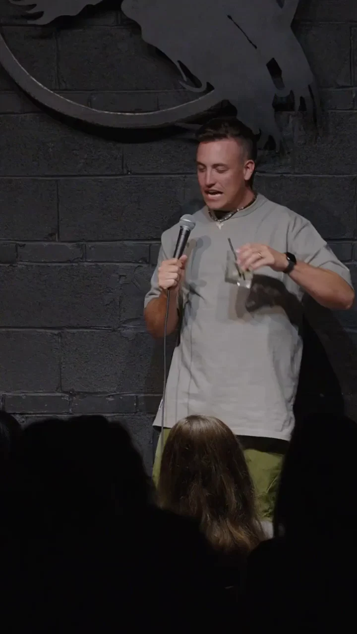 COP in the front row of a comedy show | Scrolller