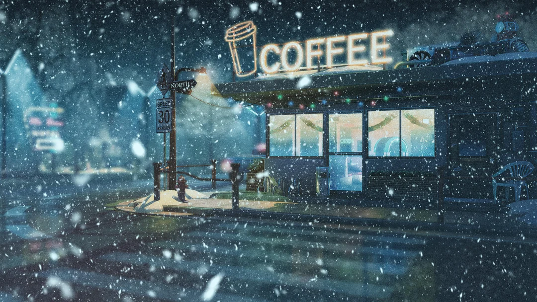 [3840x2160] Coffee Shop LoFi | Scrolller