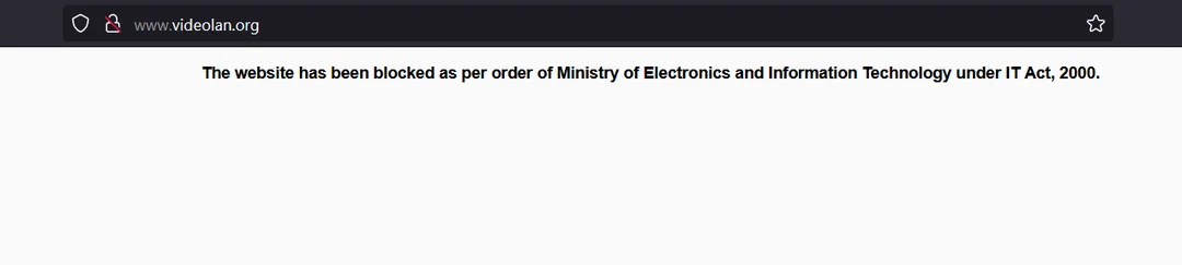 VLC secure site wouldn't load so I tried the http and got this! What? Anyone else have problem ...