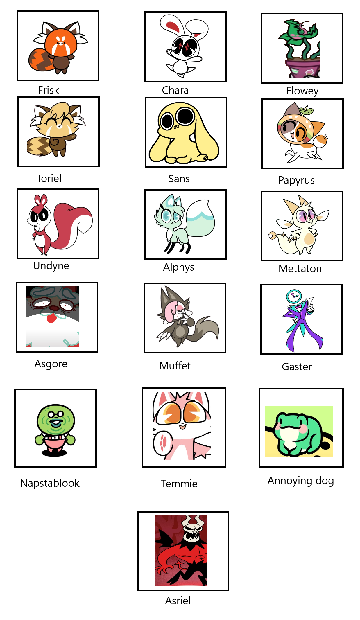 Chikn Nuggit characters if they were Undertale characters | Scrolller