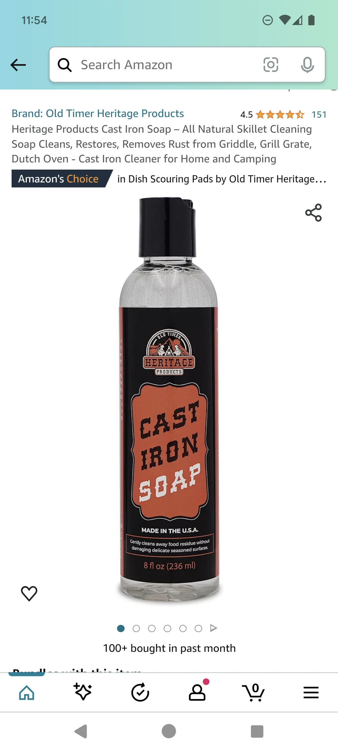 Cast iron soap | Scrolller