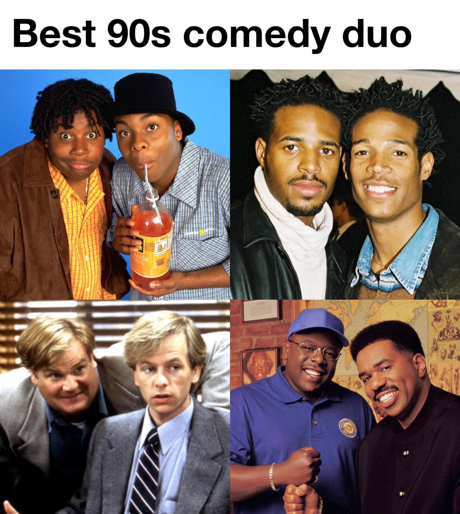 Pick your best comedy duo of the 90s | Scrolller