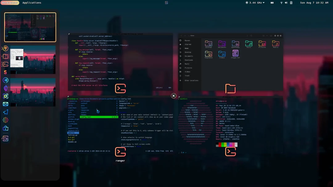[GNOME] Pop!_OS the simplicity OS | Scrolller