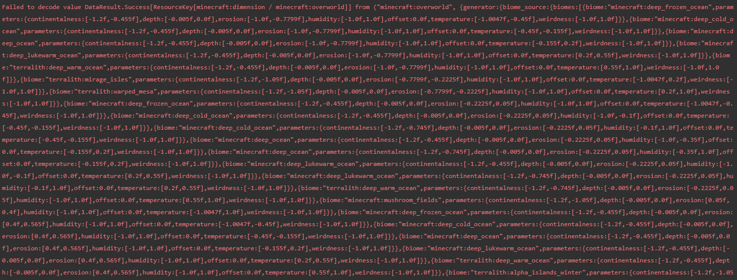 Minecraft world corrupted | Scrolller