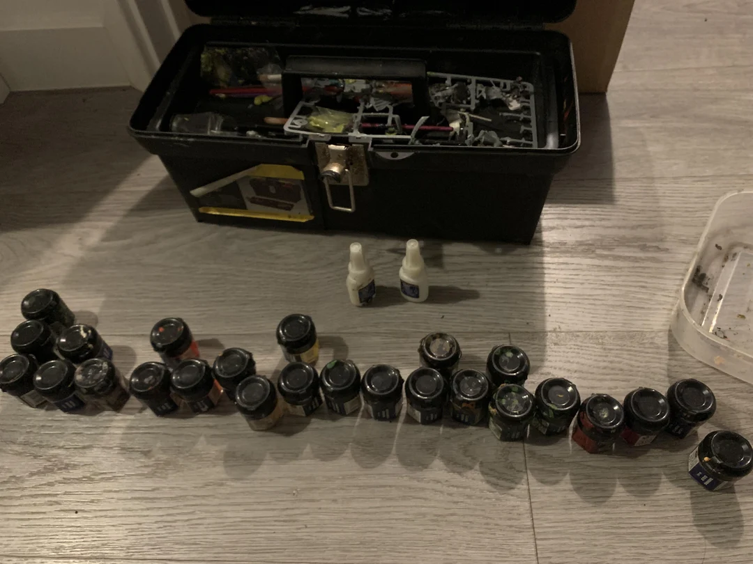 Warhammer Attic Time Capsule, Paint of two decades ago | Scrolller