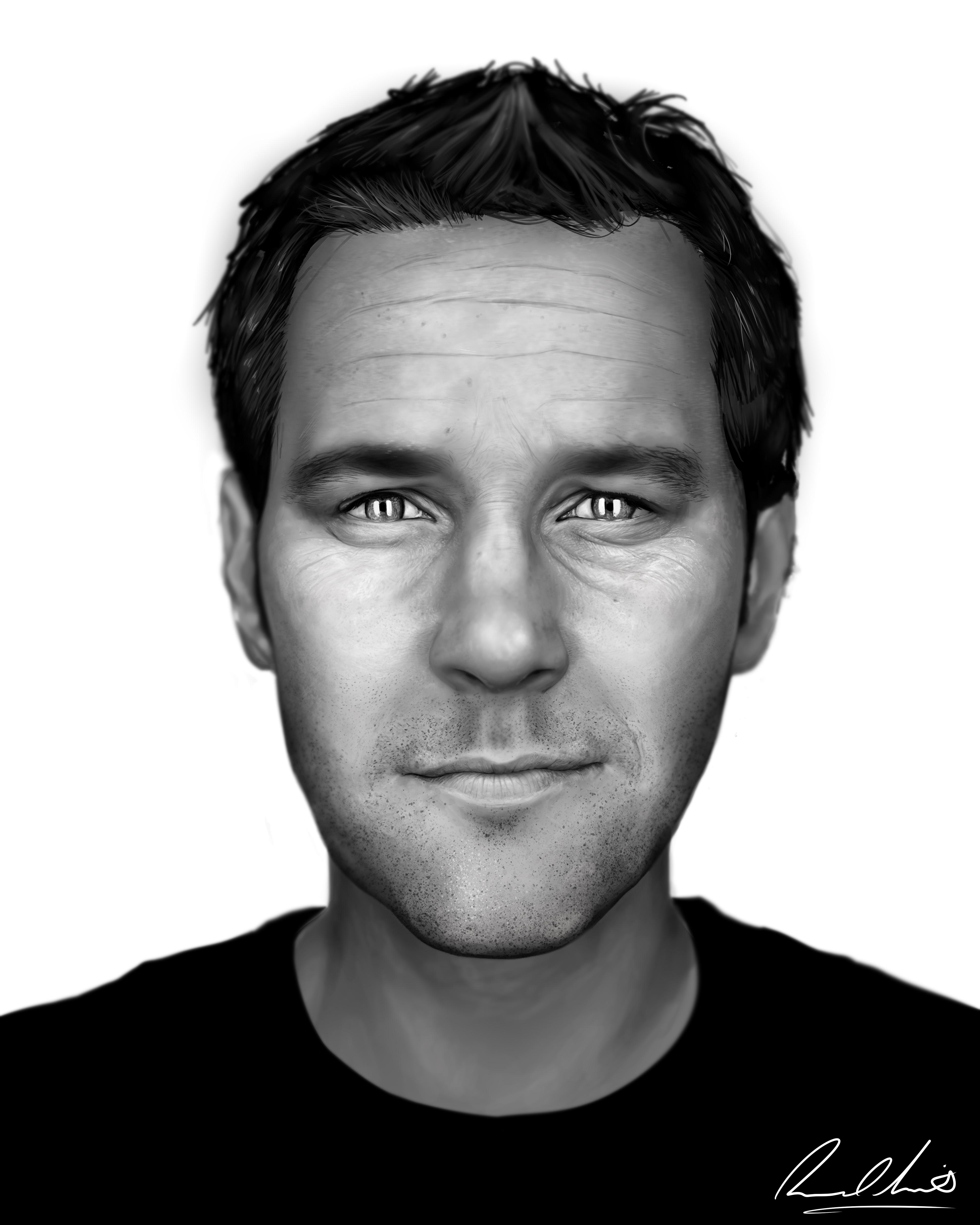 Paul Rudd Portrait, Me, Digital, 2022 | Scrolller