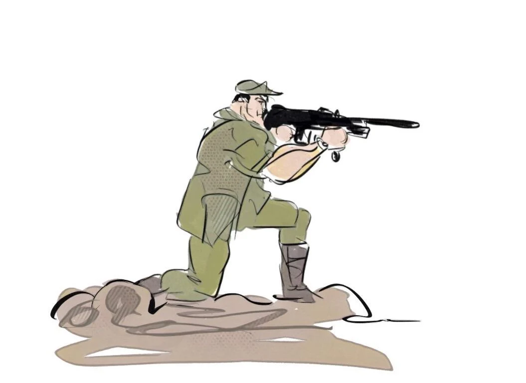 A mercenary quick sketch by me(OC) | Scrolller