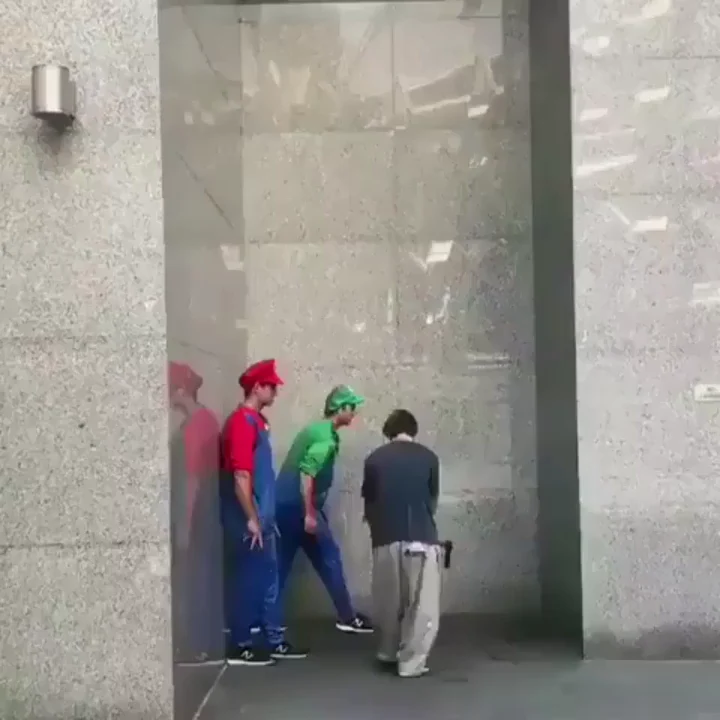 Mario and Luigi Climbing, Making It Look Easy | Scrolller