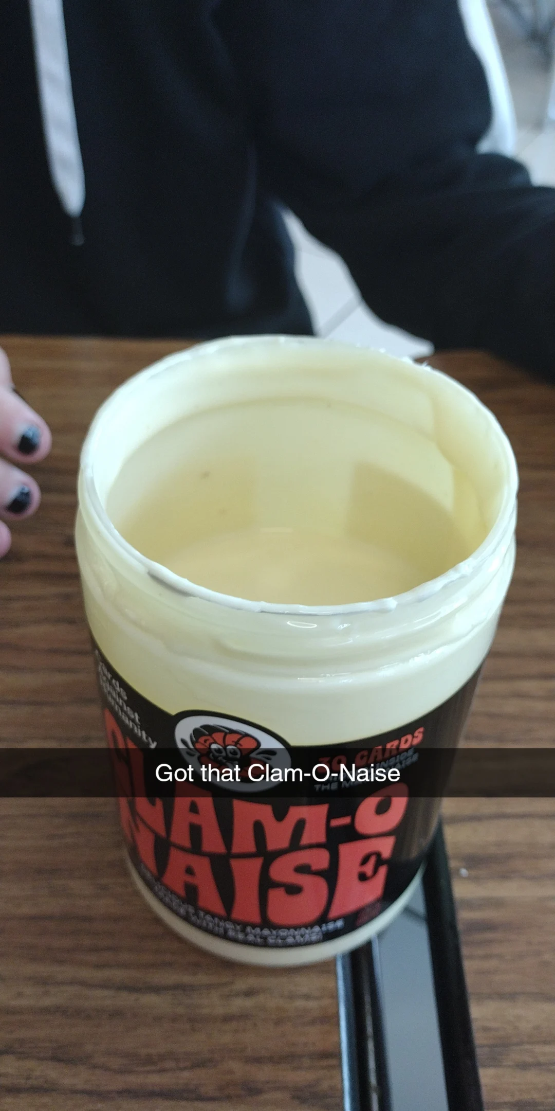 Despise the creamy texture, this room temperature Clam-O-Naise shouldn't be messed with | Scrolller