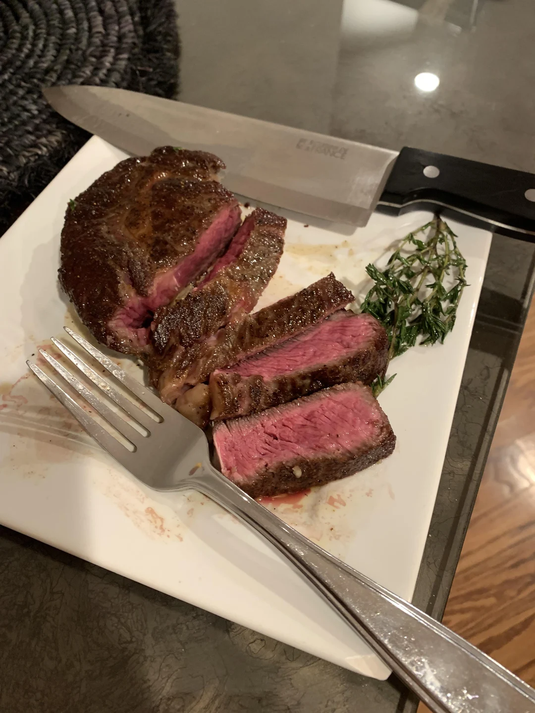 First time cooking steak | Scrolller