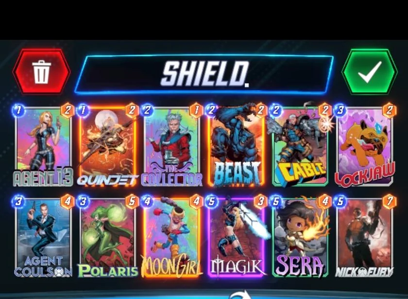 Thoughts on a shield deck | Scrolller