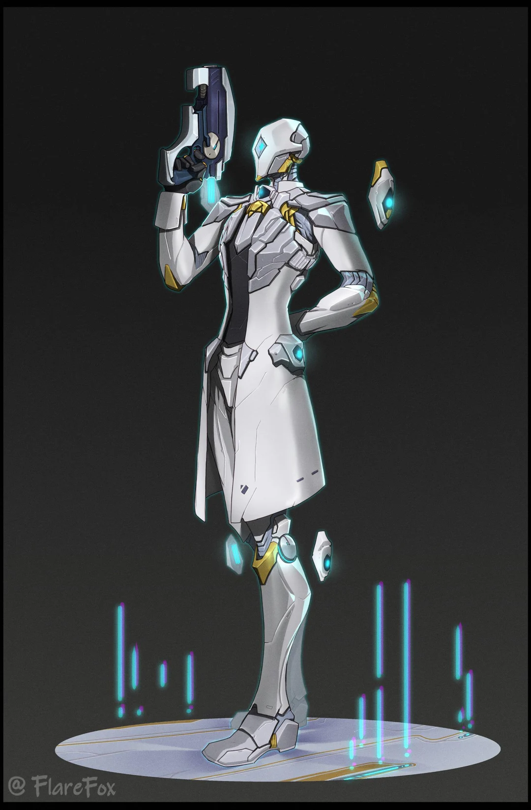 [Commission] SYSTEM Walter, the Man of Iron, NPC for my Tabletop Campaign, drawn by Flarefox ...