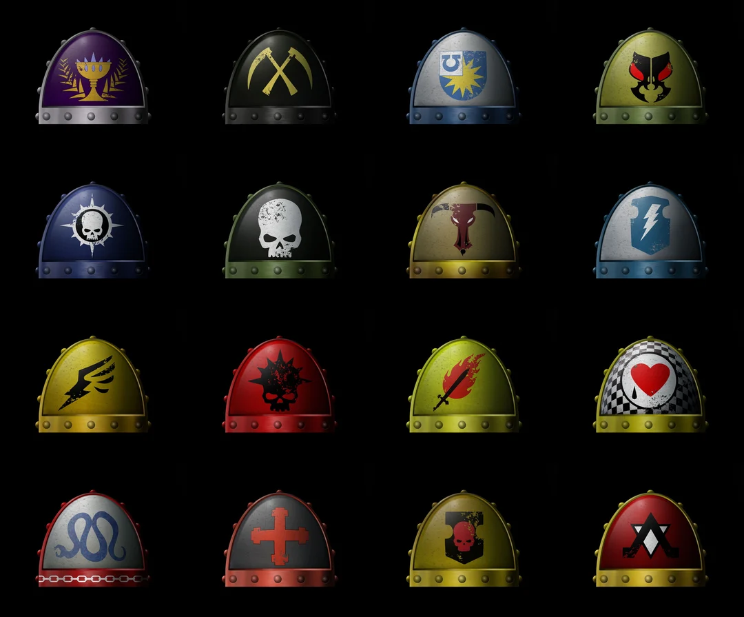 Space Marine Shoulder Pads by me | Scrolller