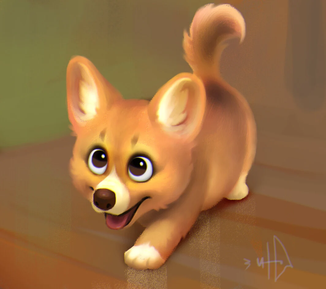 Corgi by Inna Stefanova | Scrolller